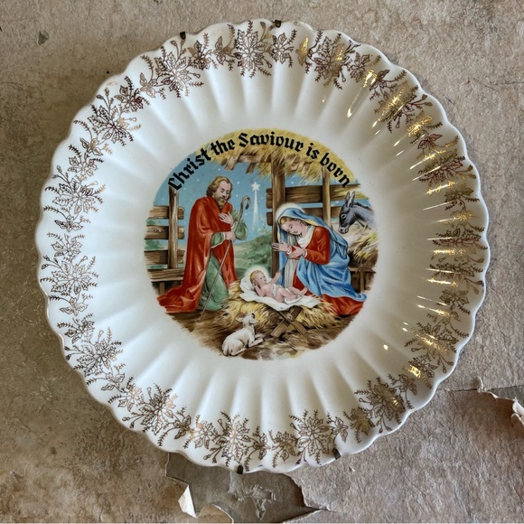 Sanders Mfg. | Holiday | Vintage Christ The Saviour Is Born Sanders Mfg ...